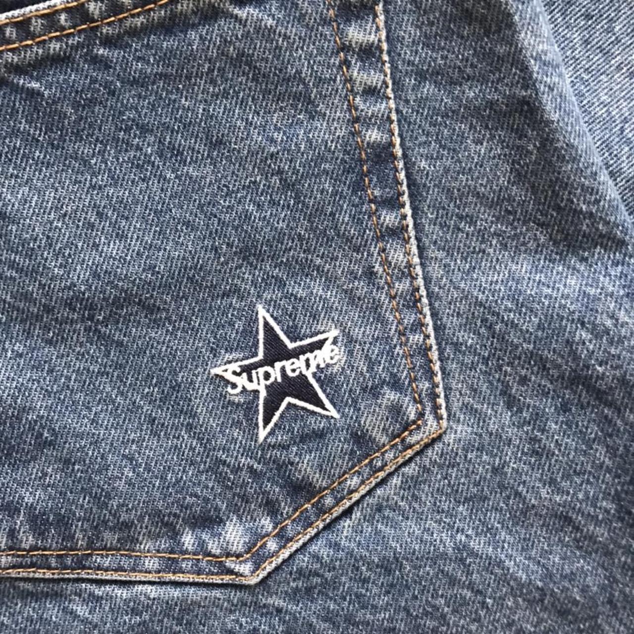 Supreme Regular Fit Jeans Size 36’ Sold Out... - Depop