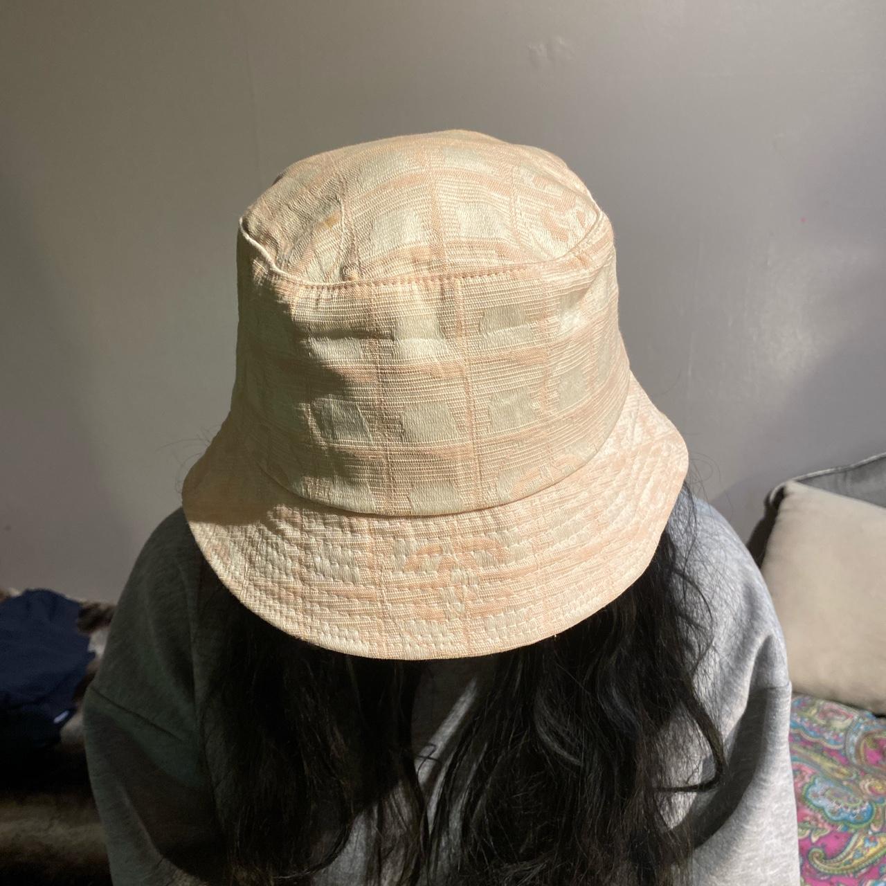 VINTAGE CHANEL BUCKET JACKET SIZE S CREAM & PASTEL... - Depop