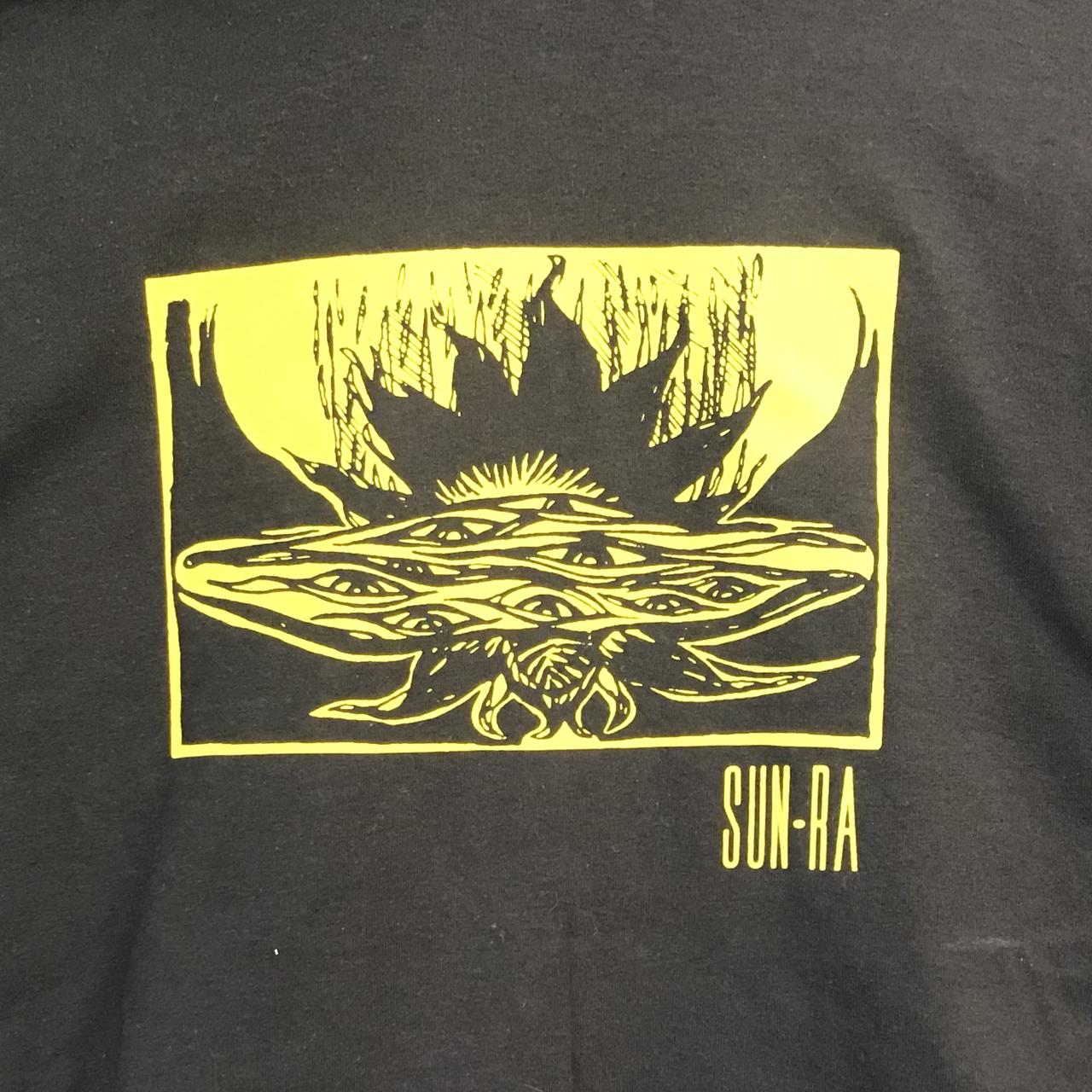 Sun Ra “Atlantis” T-shirt. Printed on black Hanes... - Depop