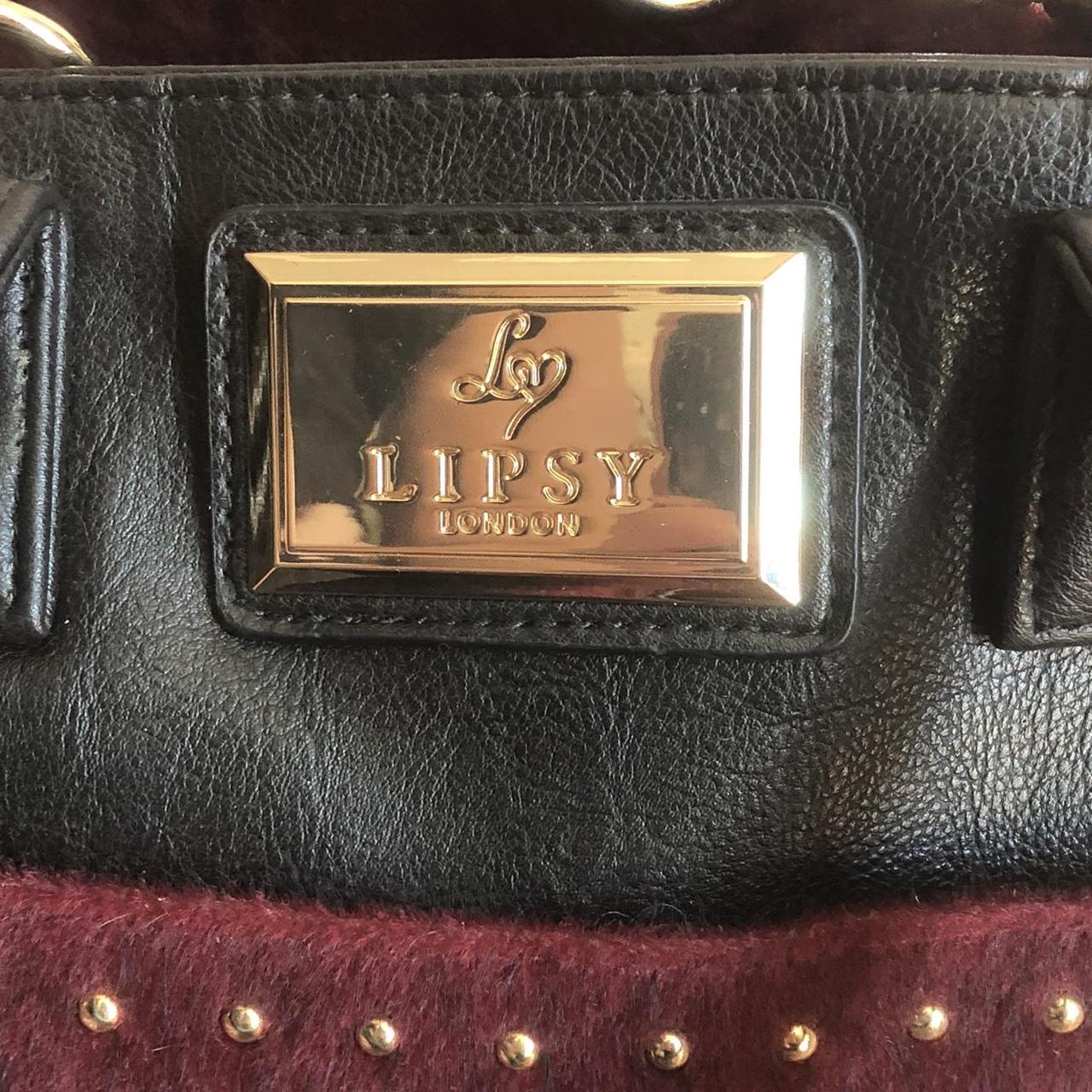 Rare maroon and gold lipsy crossbody bag #y2k... - Depop