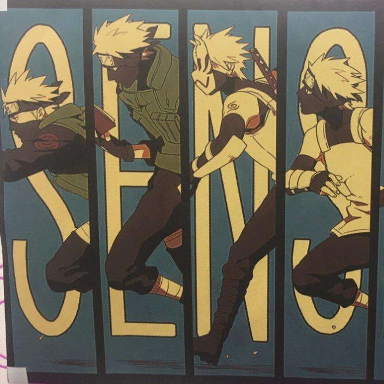 100% Brand New vintage style Naruto Kakashi sensi 🍥... - Depop