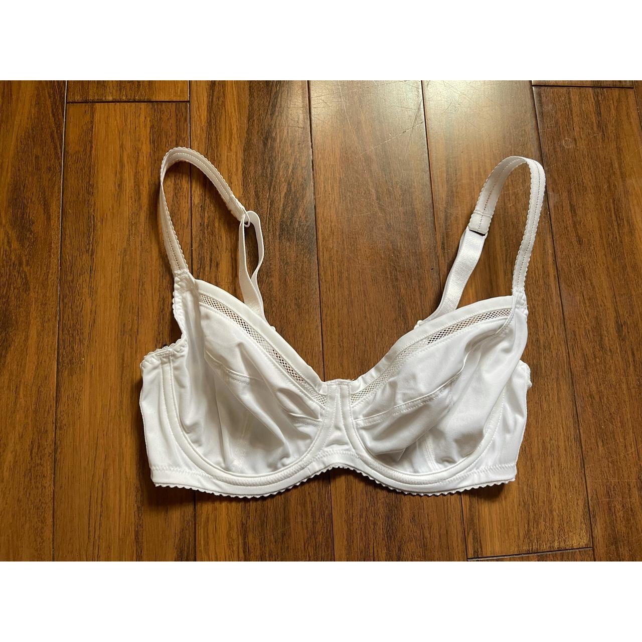 White bra underwear lingerie 🖤no padding at... - Depop