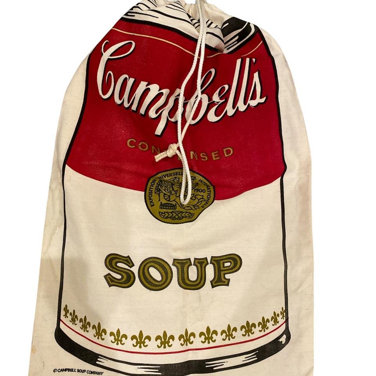 Vintage authentic Campbells Soup sack in a great... | Depop