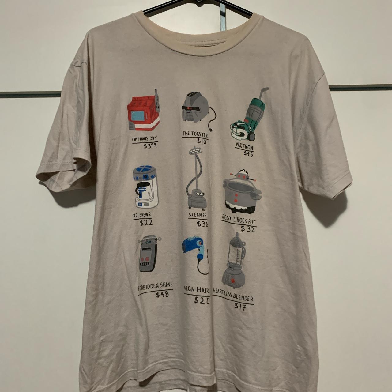 Threadless Funny unisex T-shirt “Used appliances”... - Depop
