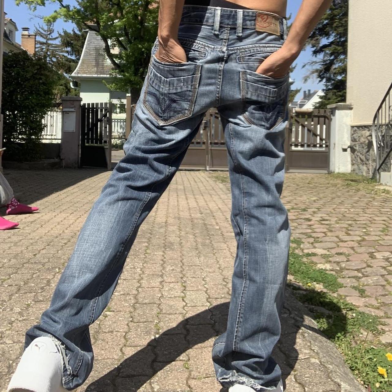 Energie Men's Blue Jeans | Depop