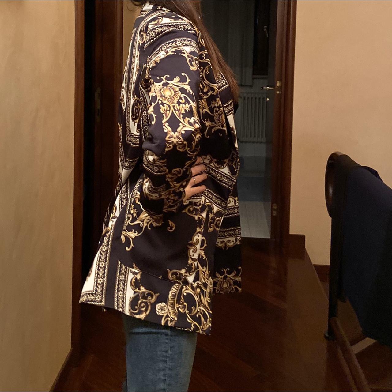 OFFERTA Giacca VICOLO modello VERSACE a fantasia .... - Depop