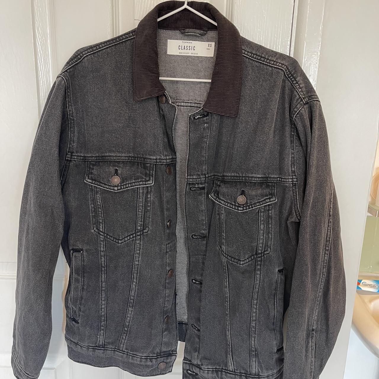 Extra small classic Topman black denim... - Depop