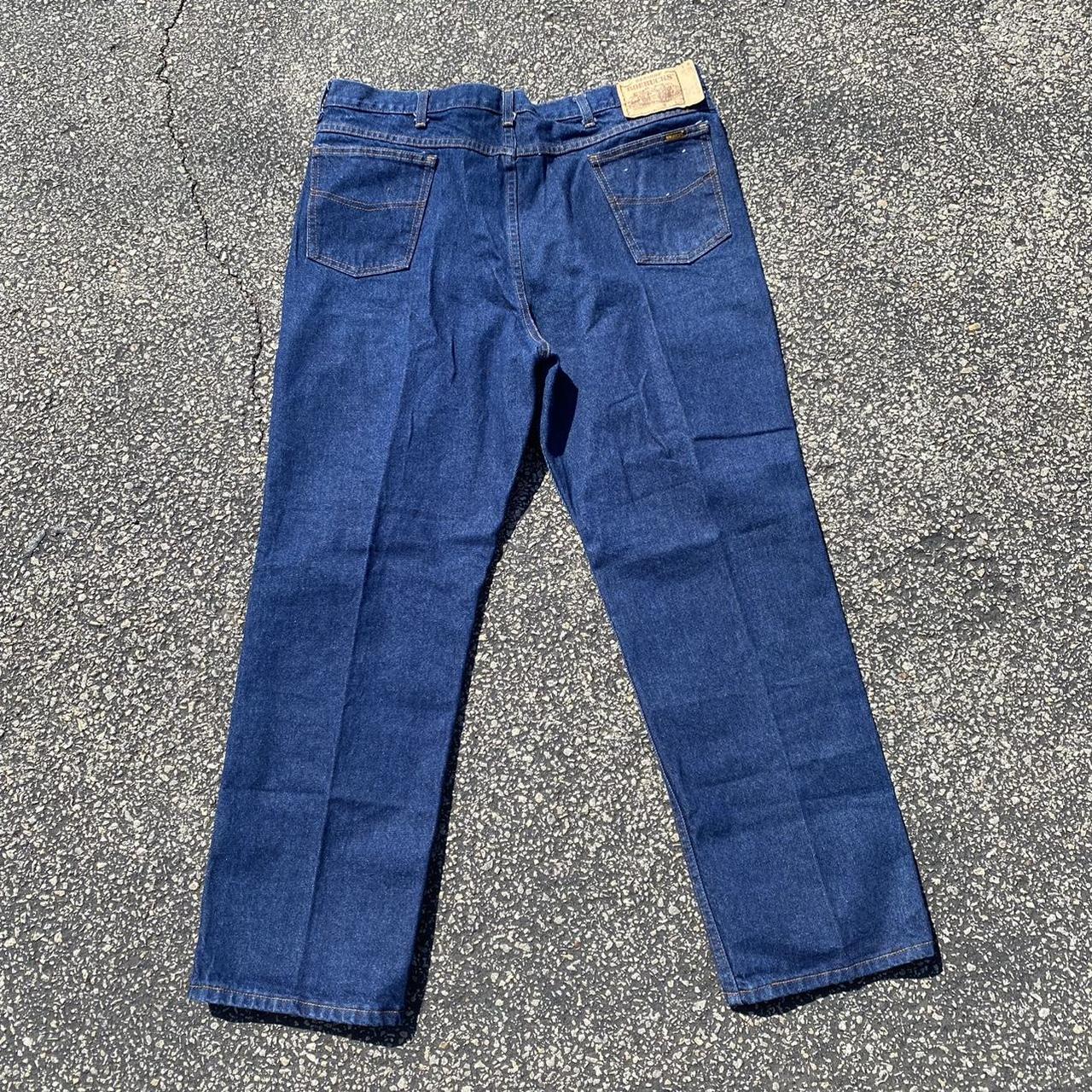 Sears Men's Blue and Navy Jeans | Depop