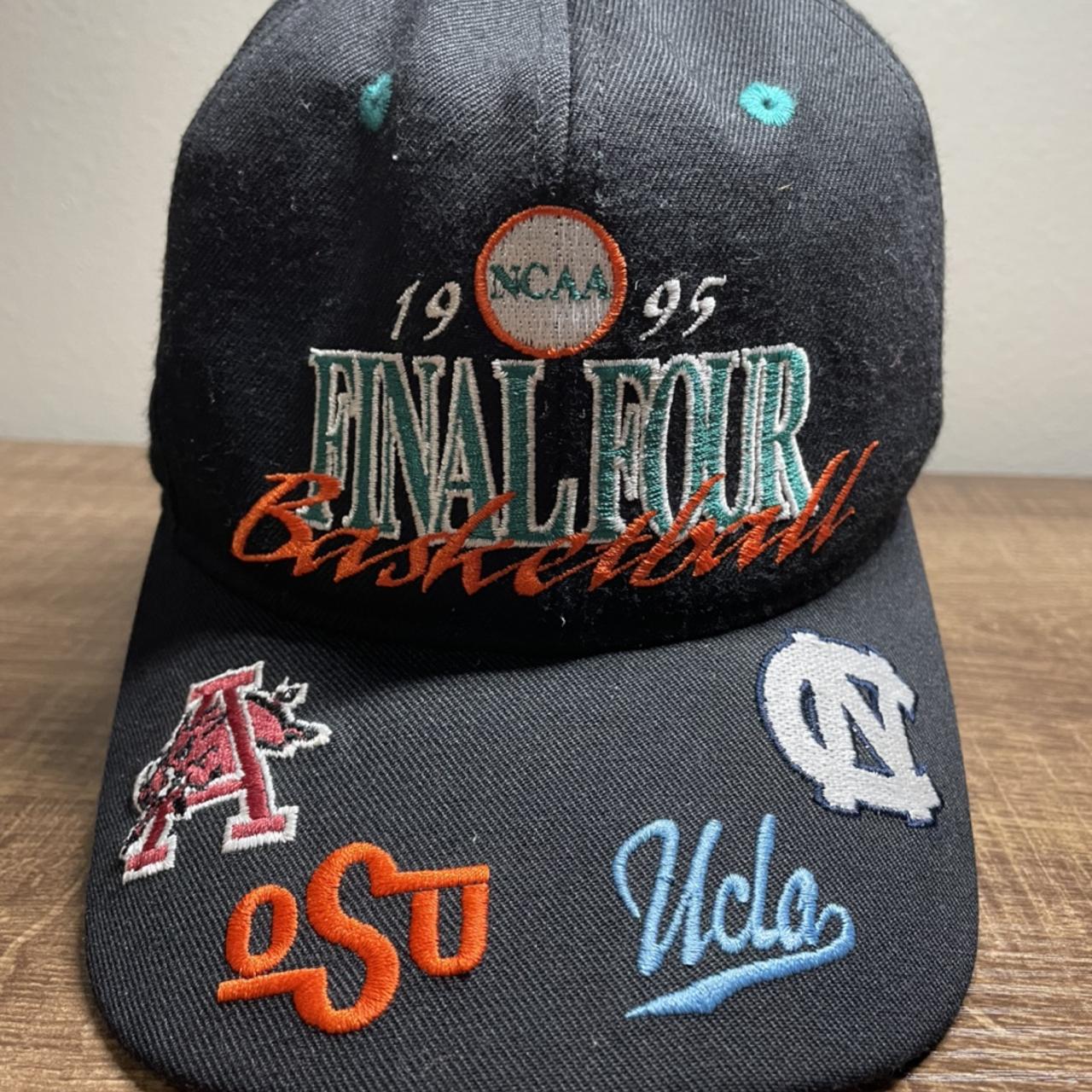 Vintage 1995 NCAA final four SnapBack hat. Contains... - Depop