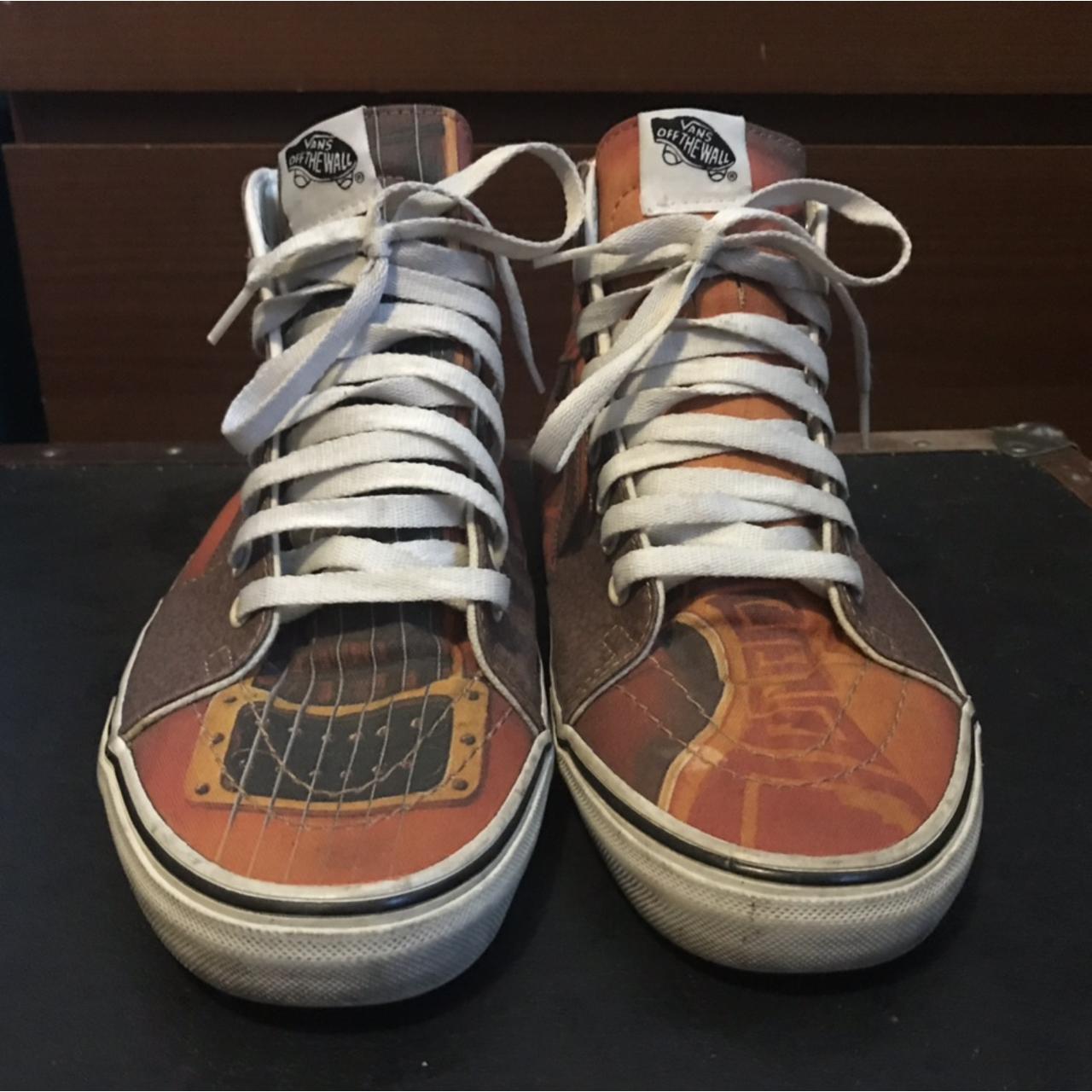 Custom Culture Vans Sk8-Hi Size: 9 Men’s... - Depop
