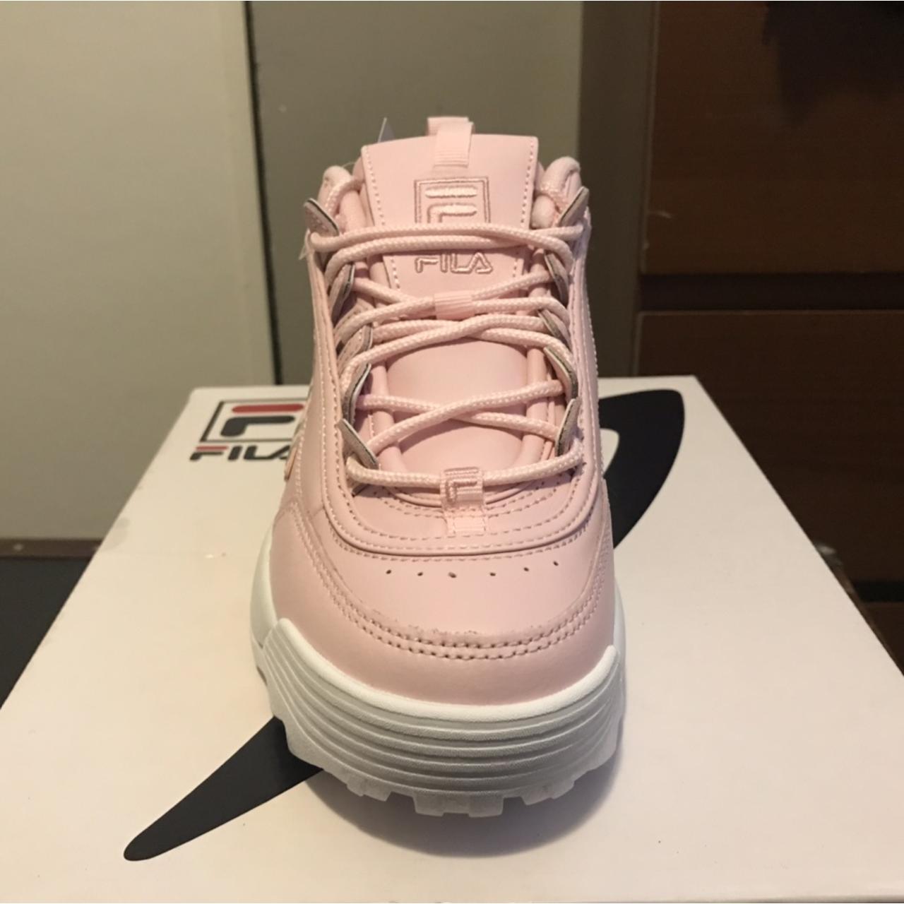 Fila Disruptor II Script Size: 6.5 Women’s... - Depop