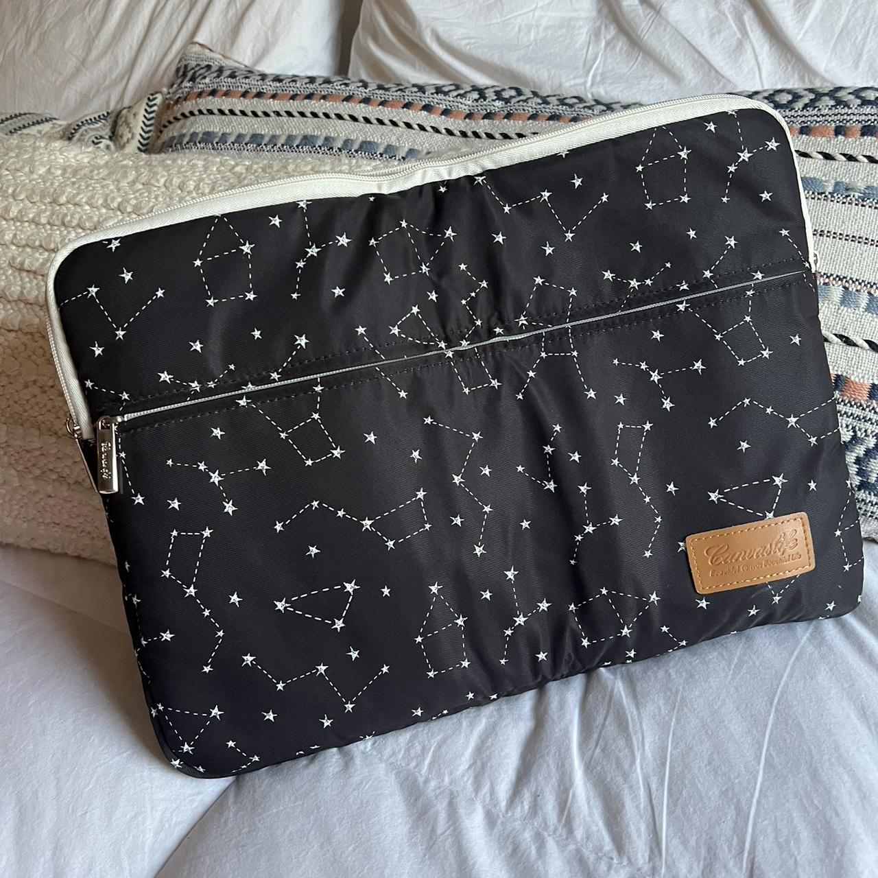 Black and White Laptop-cases-bag | Depop