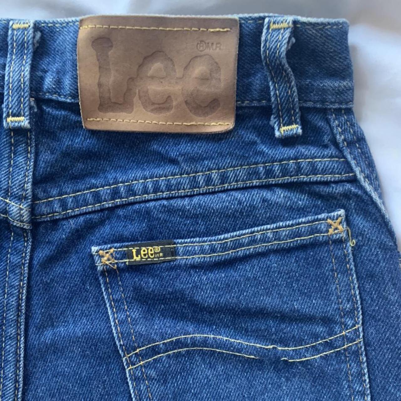 Vintage, perfectly worn in Lee jeans. These classic... - Depop