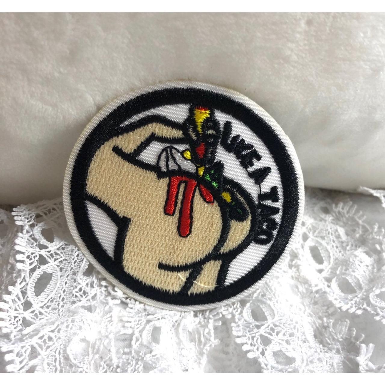 Iron On Patch Like a Taco butt ass -D Brand... - Depop
