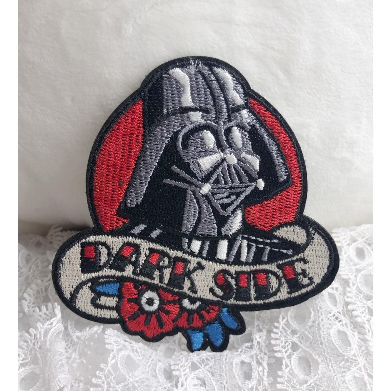 Iron on Patch Star Wars Dark Side-L Brand... - Depop