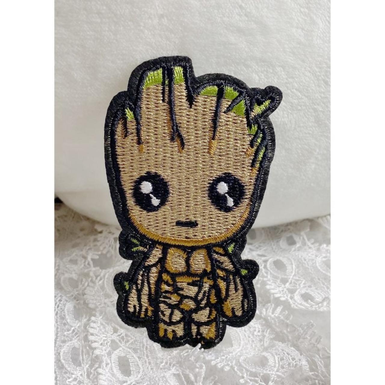 Iron on Patch Groot -H2 Brand new Measurement: W*H:... - Depop