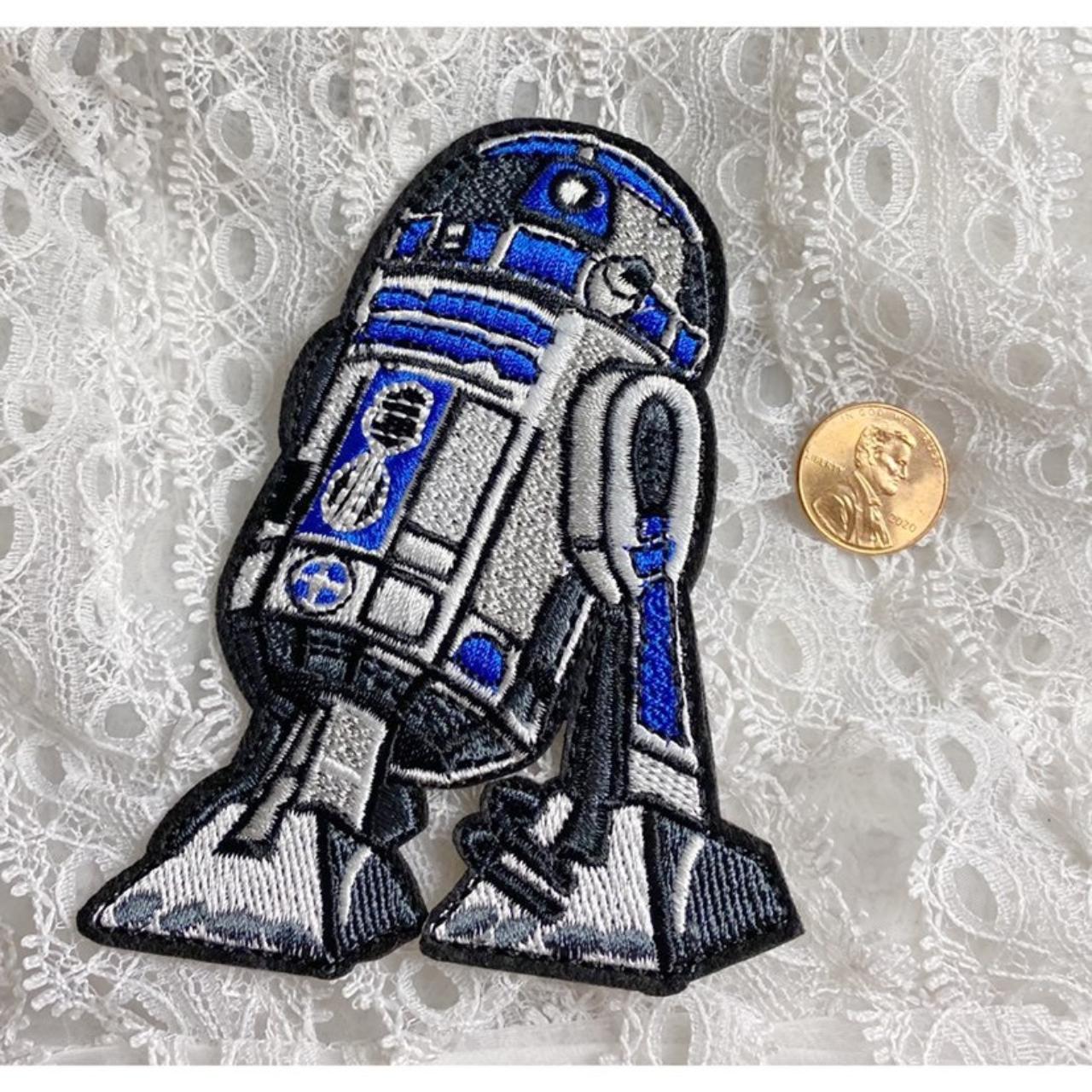 iron on patch Star Wars Patch R2D2 Disney Droid Sci... - Depop
