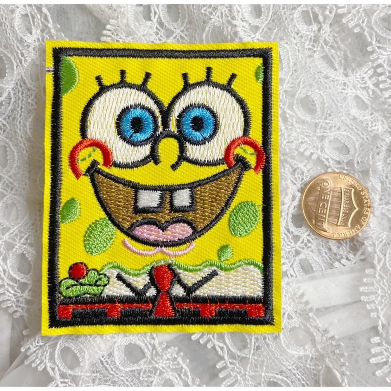 Iron on patch SpongeBob SquarePants -N Brand... - Depop