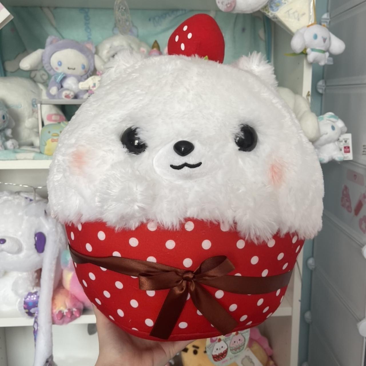 Fuwa Mofu Pometan Cupcake Giant Plush! Super kawaii... - Depop