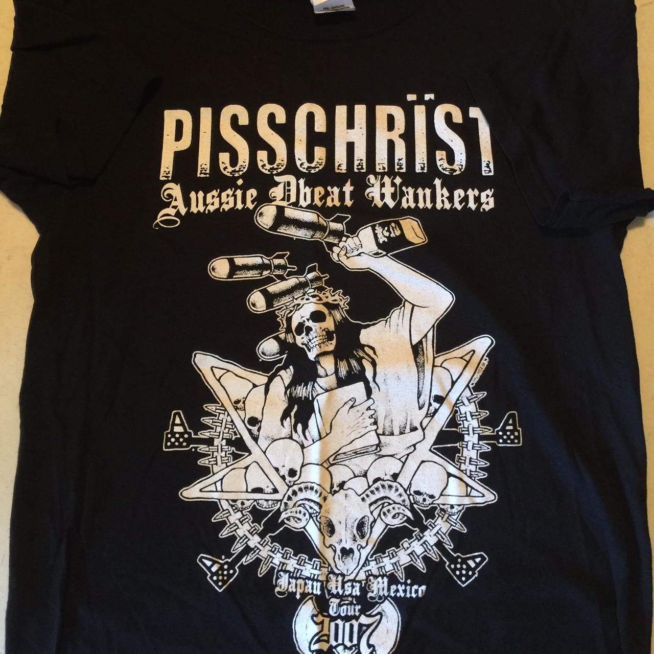 Pisschrist tour shirt 2007 when they came to McAllen... - Depop