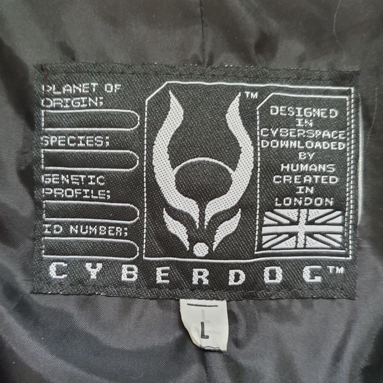 Cyberdog mens jacket with reflective stripes. Size... - Depop
