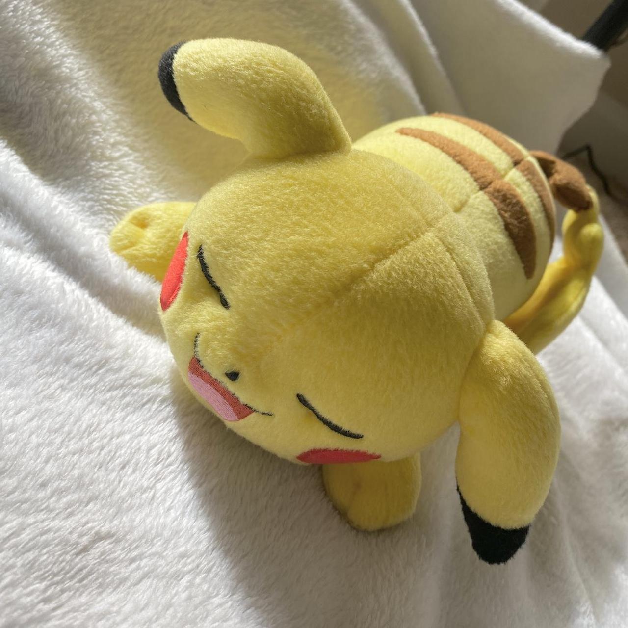 Sleeping Pikachu Plush 😴💛🌻~~ (Comes from my... - Depop