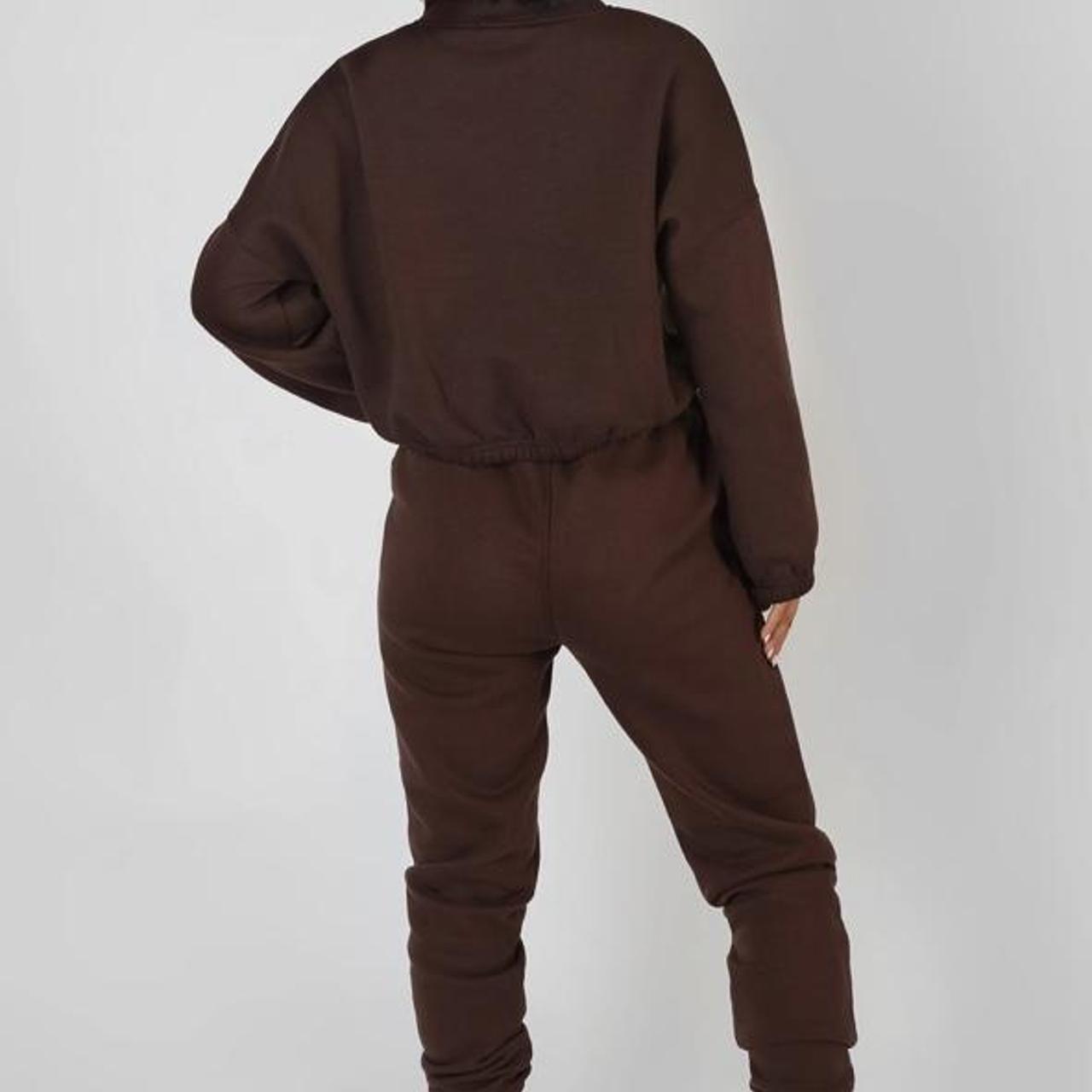 Chocolate brown tracksuit! Brand new with tags!... - Depop