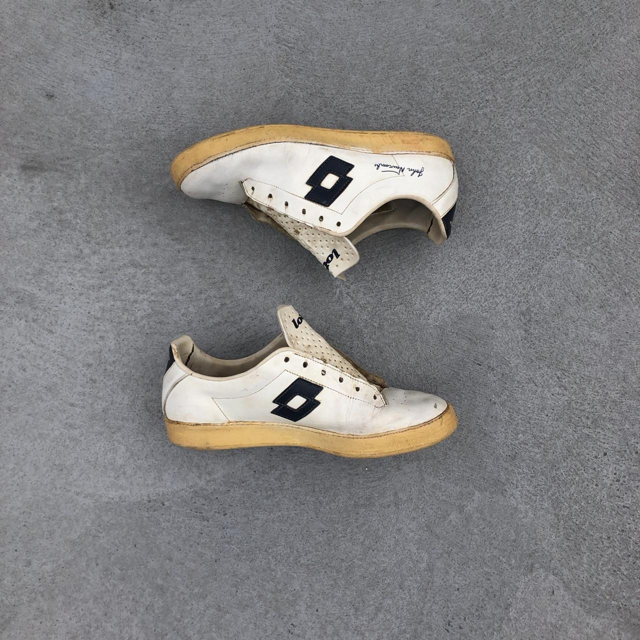 VINTAGE 80’s LOTTO TENIS SHOES. SIZE 9.5 US. NO... - Depop