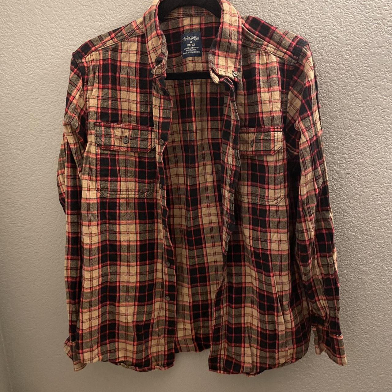 Faded Glory flannel! Such a cool color combo and... | Depop