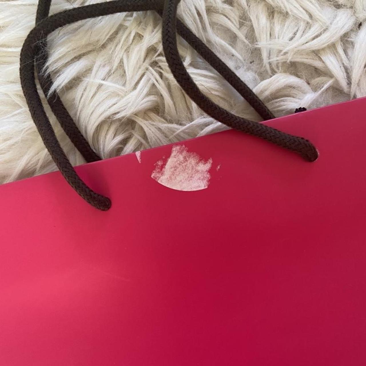 Kate Spade Carrier Bag. Marks on top from where the... - Depop