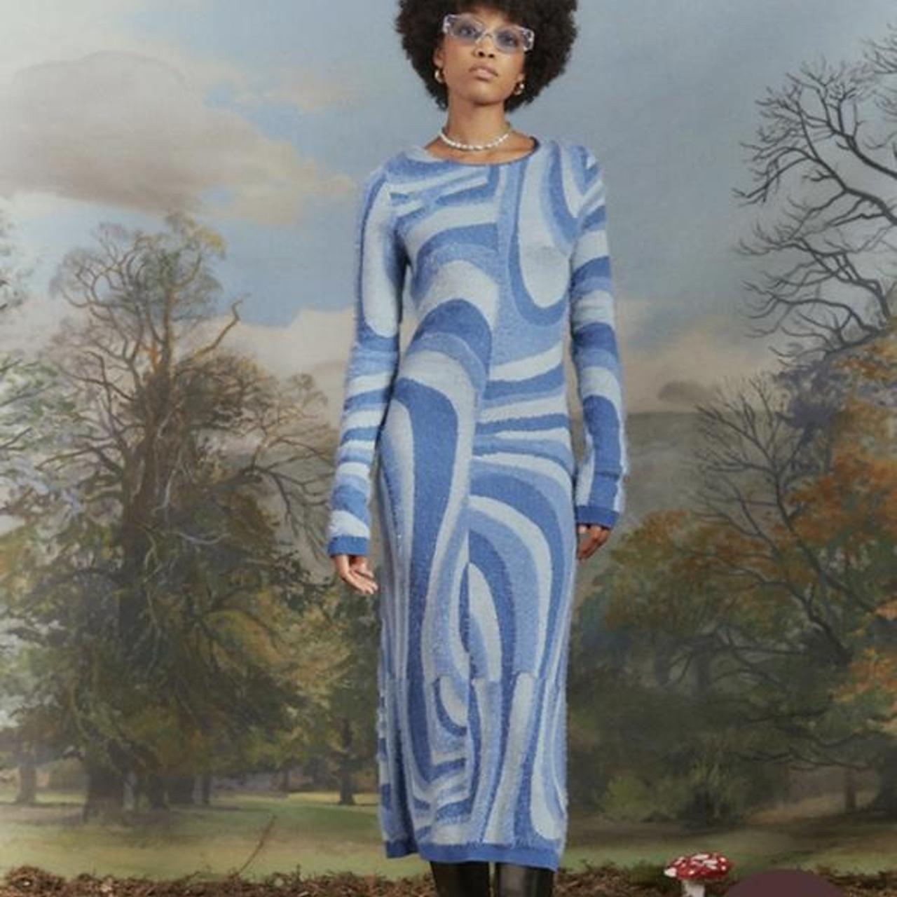 House of Sunny blue dress!!! UK 8, US 4 So so so... - Depop