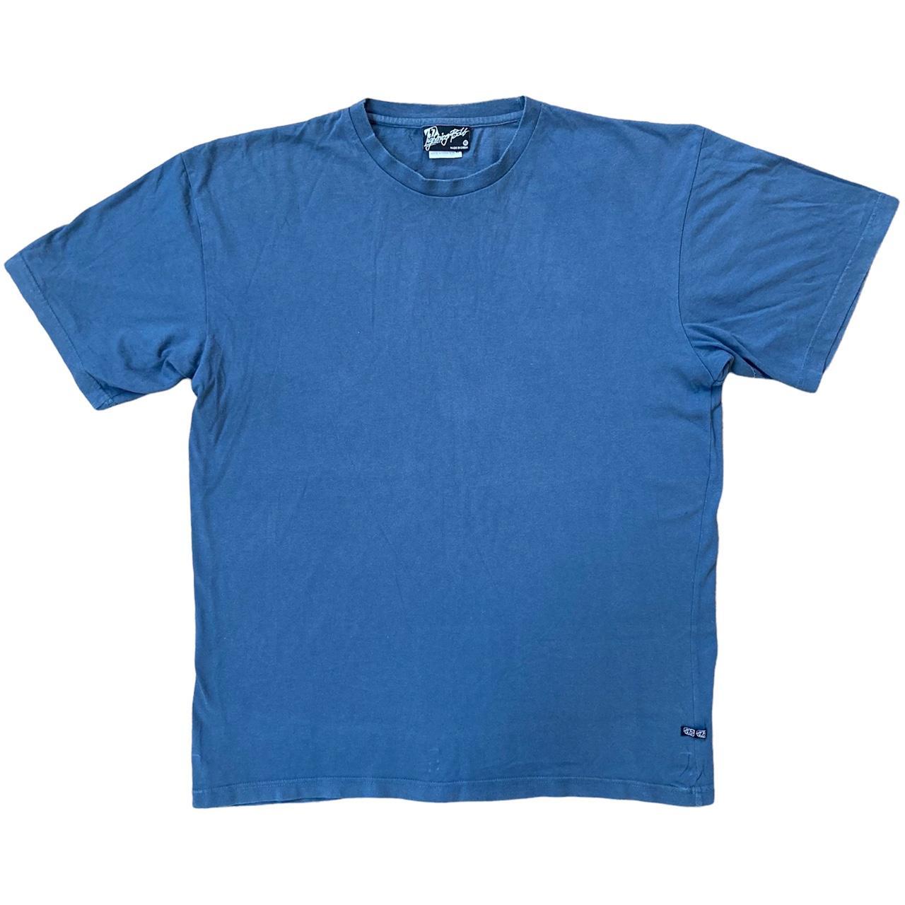 Rip Curl Men's Blue T-shirt | Depop