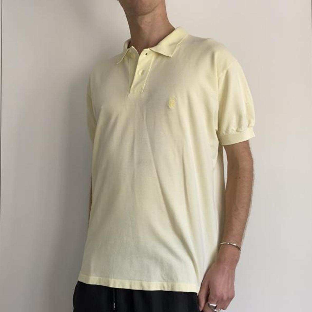 Emilio Pucci Men's Yellow Polo-shirts | Depop