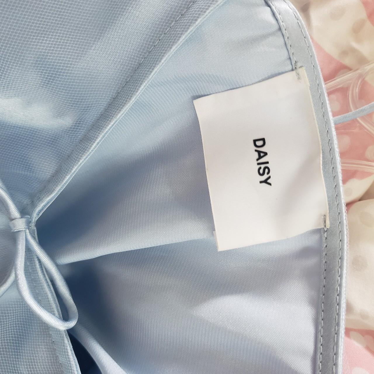 Daisy tv ltd floating angel silky slip dress light... - Depop