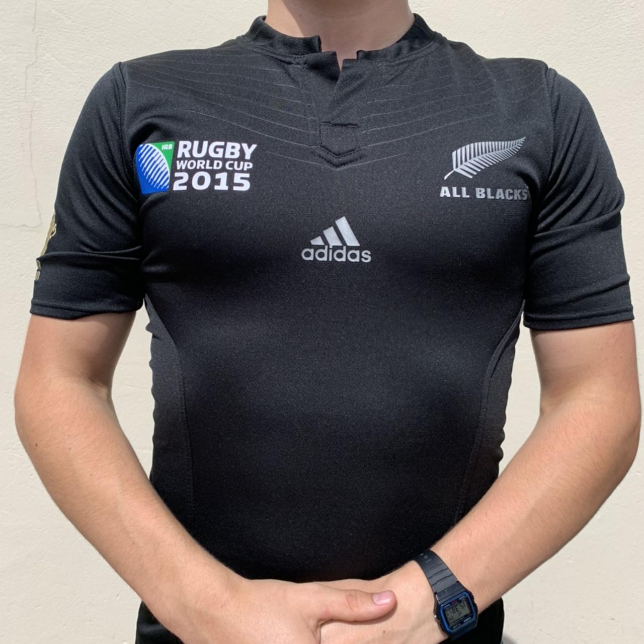 Authentic All Blacks RWC test shirt (the blackest... - Depop