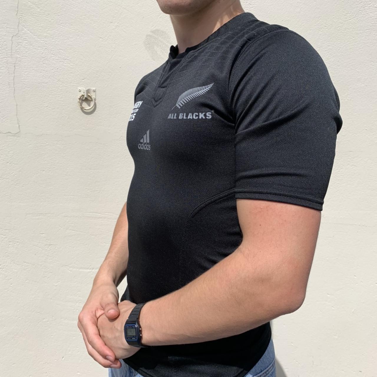 Authentic All Blacks RWC test shirt (the blackest... - Depop