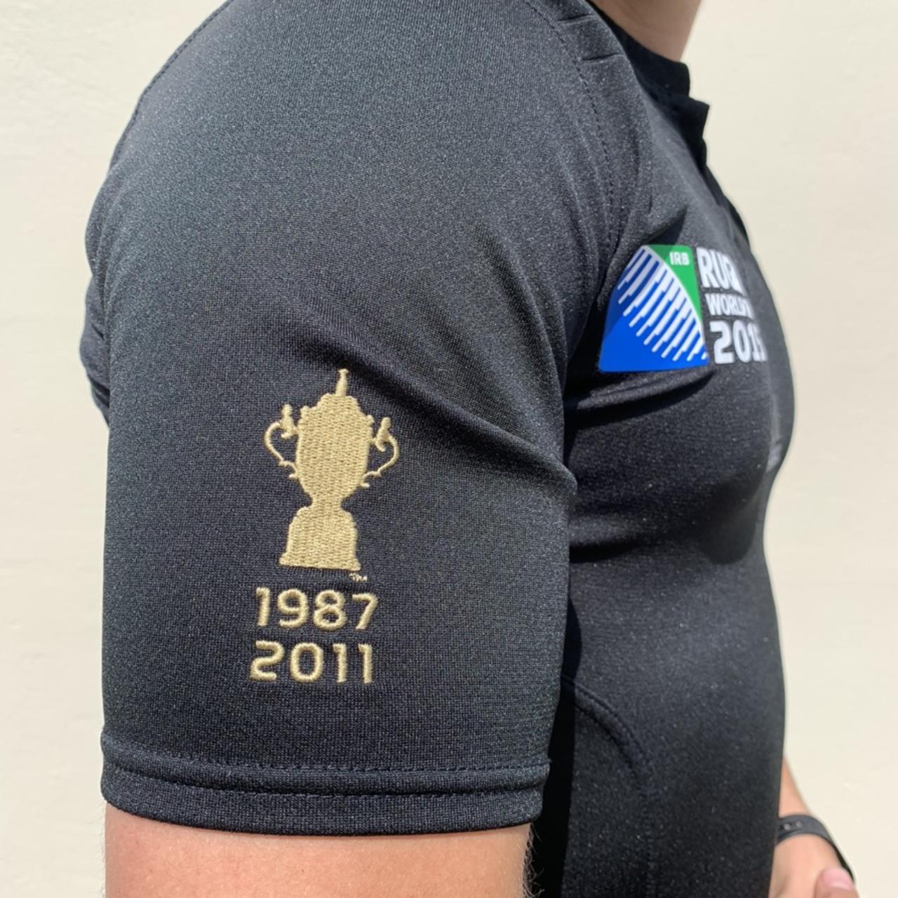 Authentic All Blacks RWC test shirt (the blackest... - Depop