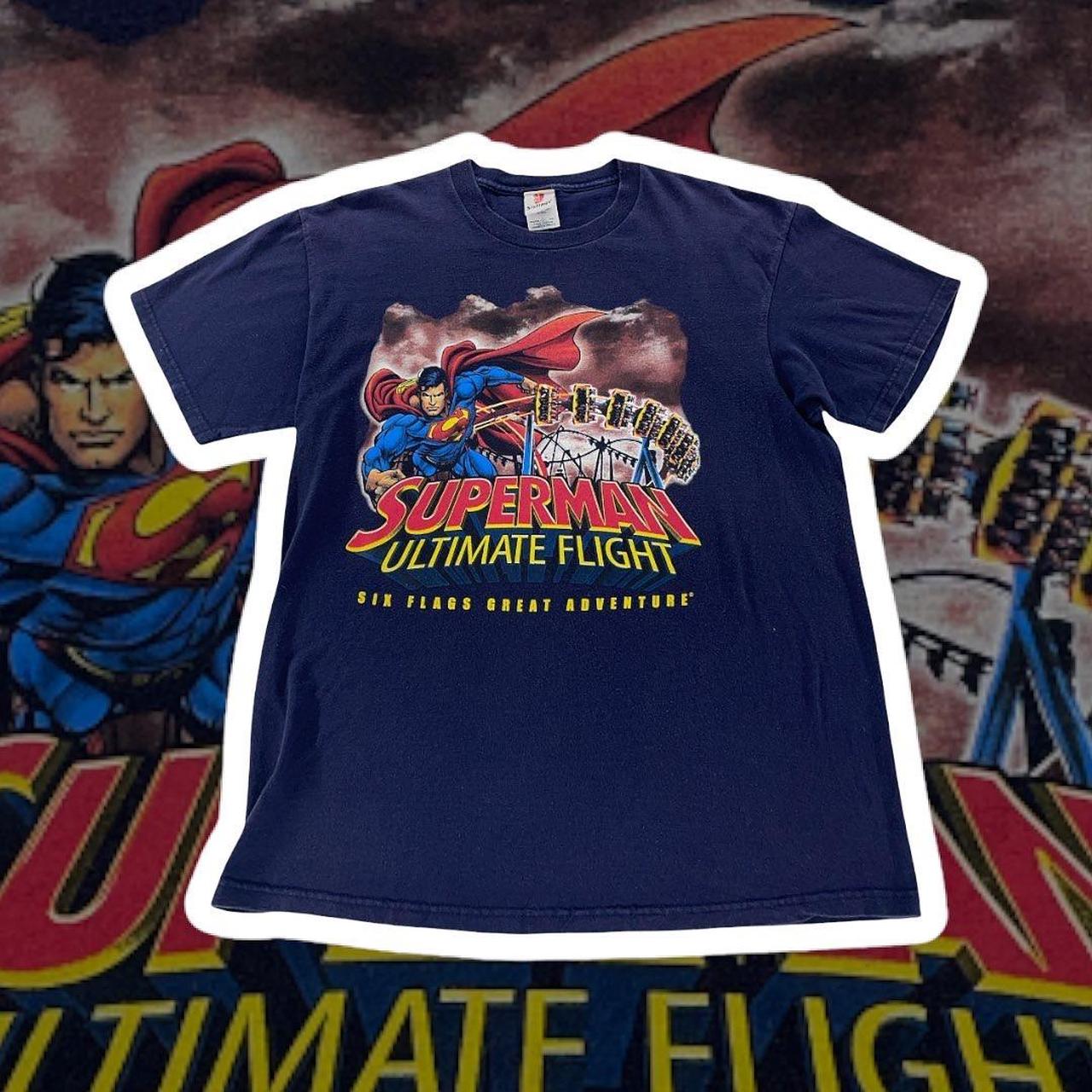 Six Flags New England Superman Ultimate Flight... - Depop
