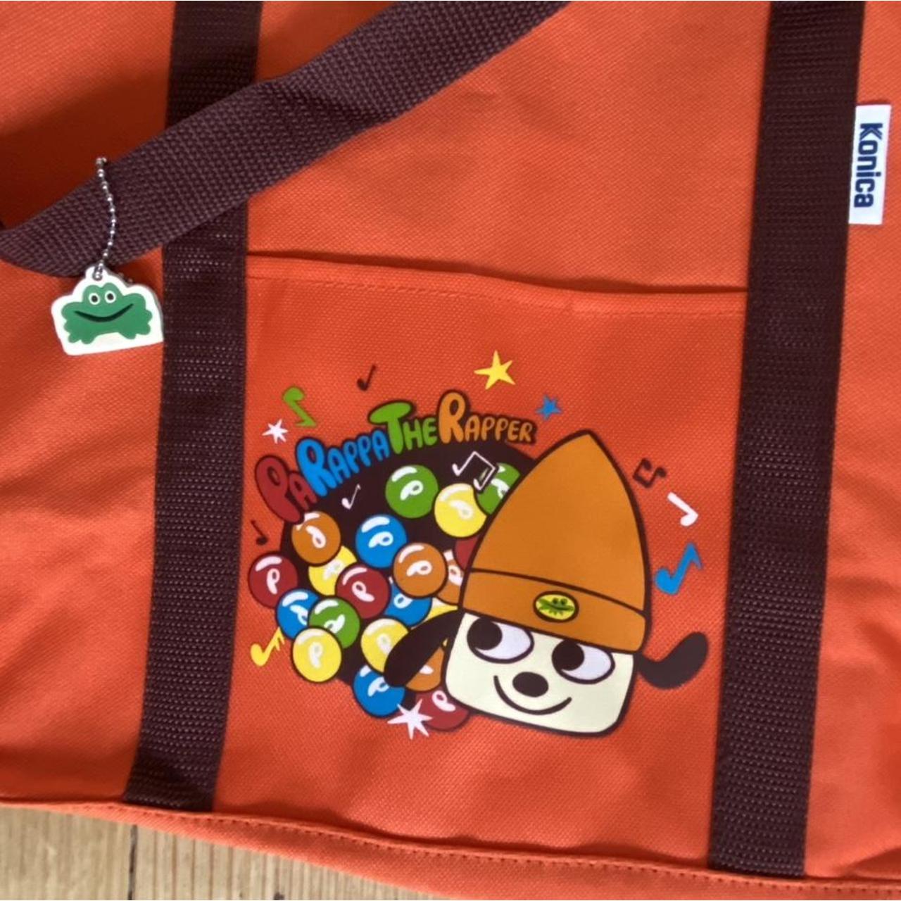 Konica PaRappa the Rappa tote bag Orange colourway,... - Depop