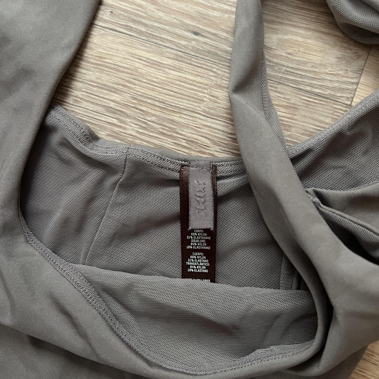 Skims taupe onesie unitard This has been altered... - Depop