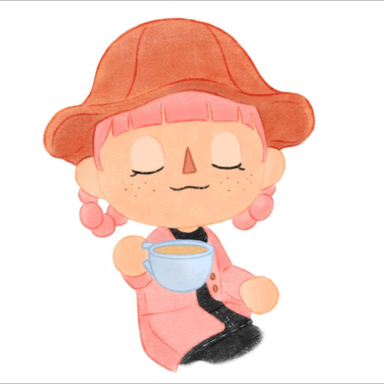 Custom ACNH drawing 🥰 🌷🎨 DM if interested!! Digital... - Depop