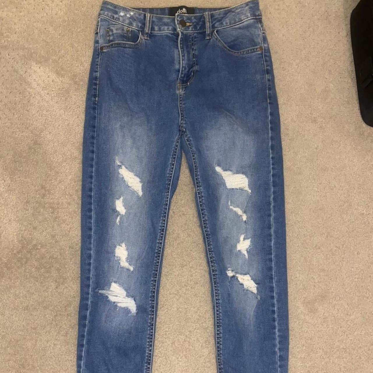 Dotti denim jeans, size 9 - Depop