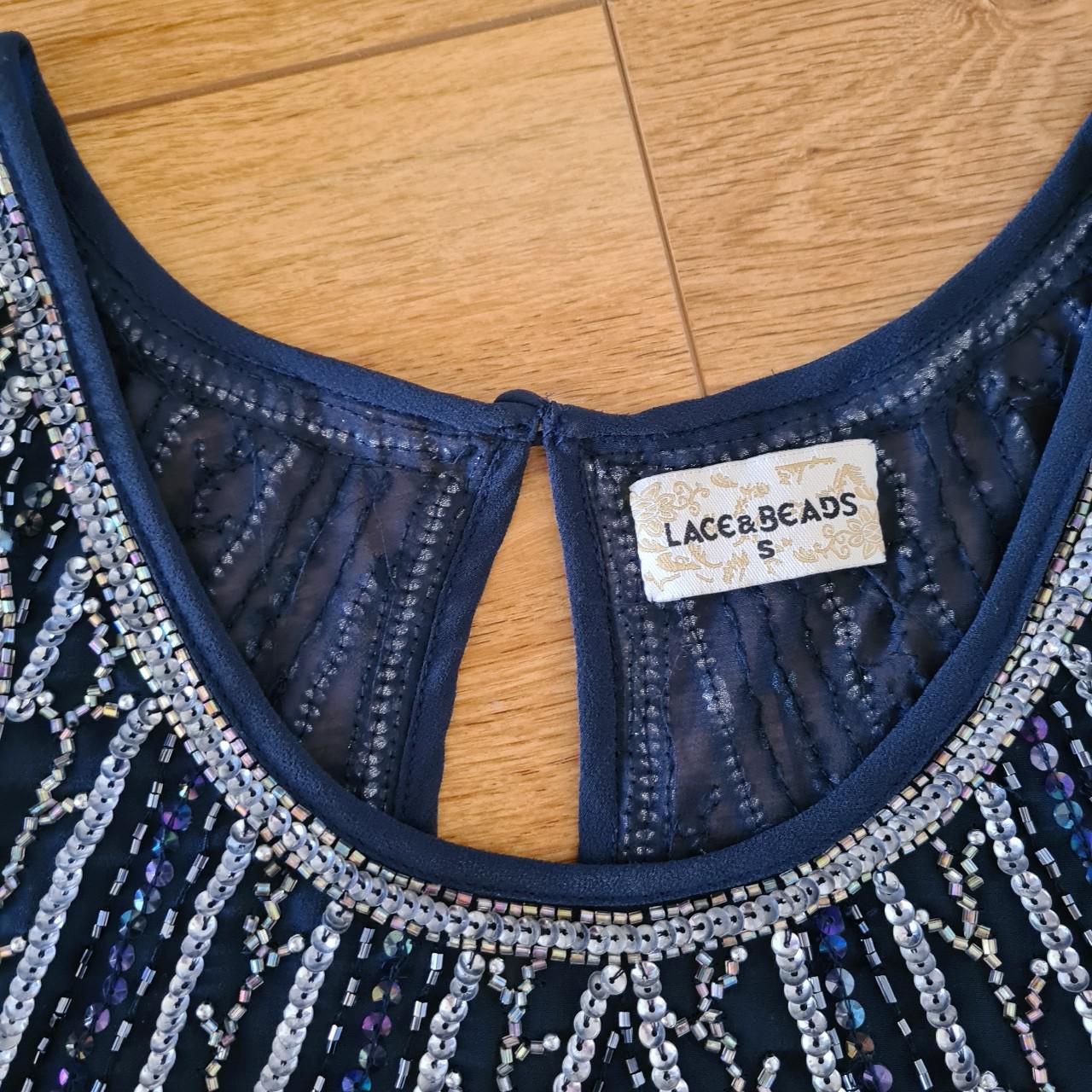 Stunning Lace & Beads top Beautiful beaded top,... - Depop