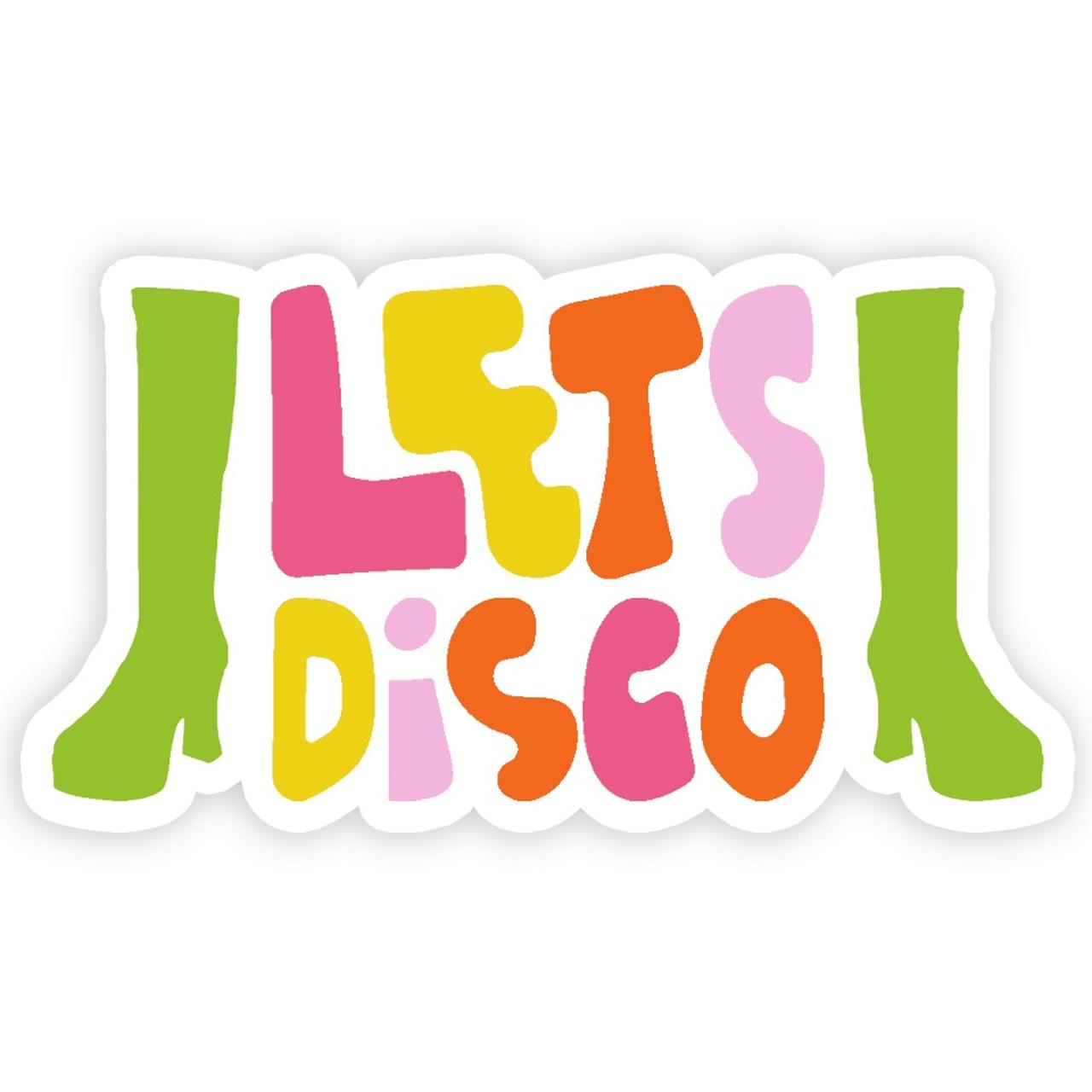 LET’S DISCO STICKER buy any 2 stickers, get 1 free!... - Depop