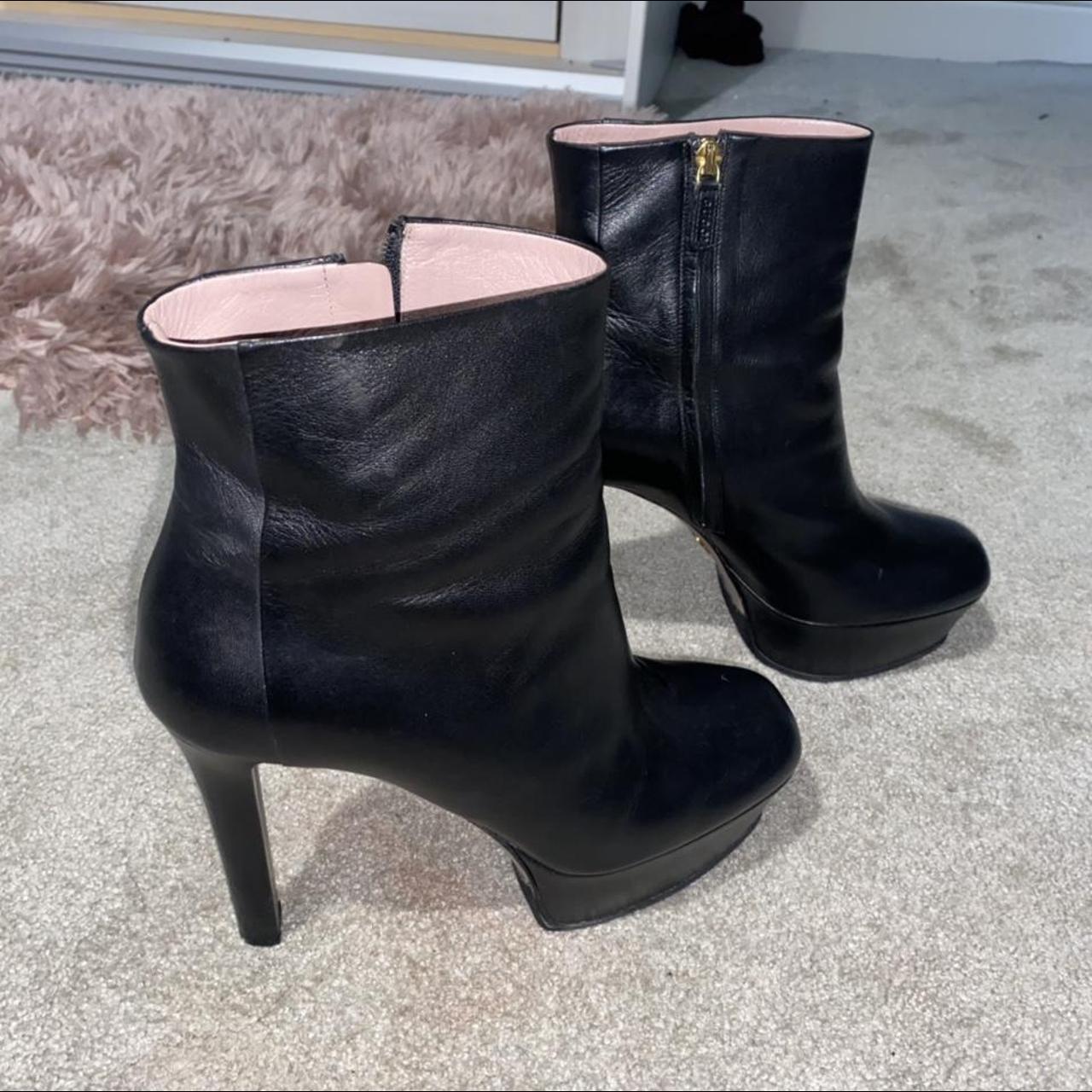 RARE!!! Authentic Gucci Ankle boots. Stiletto heel.... - Depop