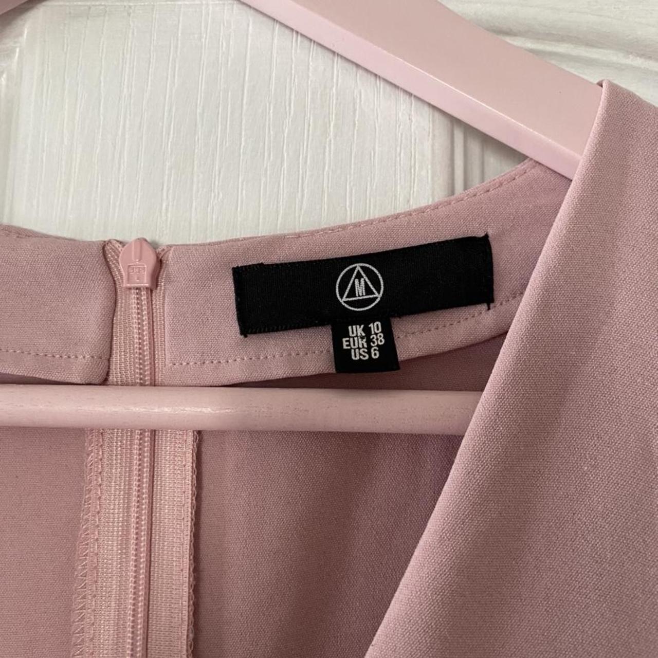 Missguided Pink Playsuit - Depop