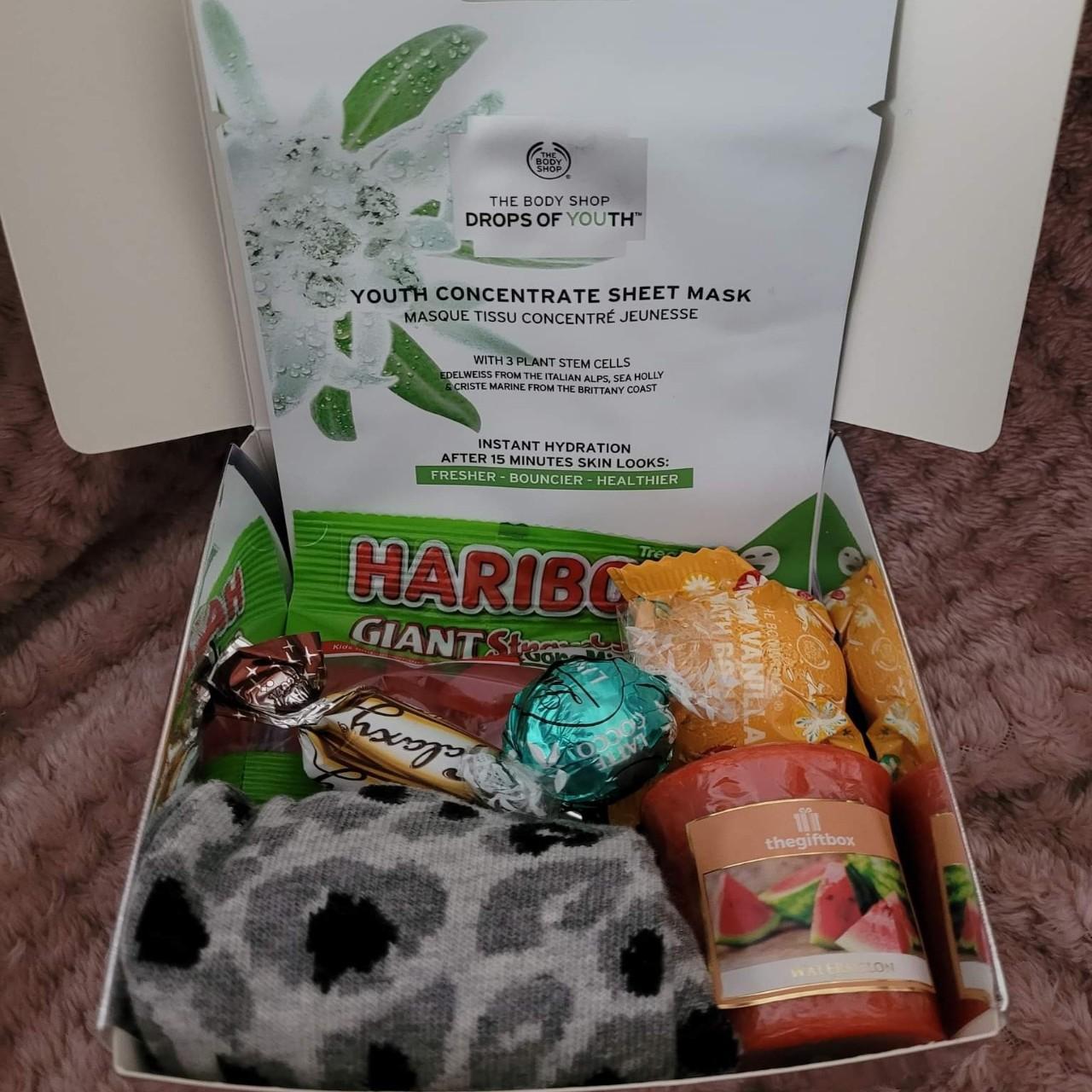 This boxes includes: 💫sweets 💫chocolates... - Depop