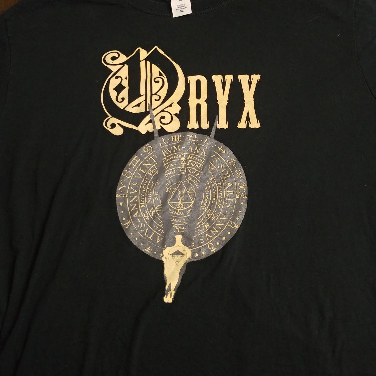 Cool ORYX band tee size XL! Good shape overall. Only... - Depop