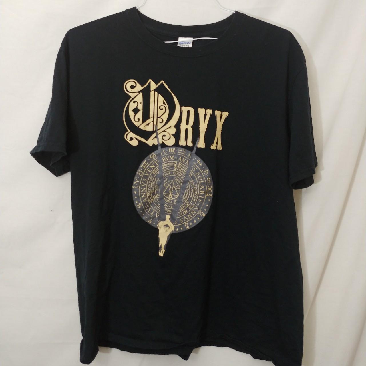 Cool ORYX band tee size XL! Good shape overall. Only... - Depop