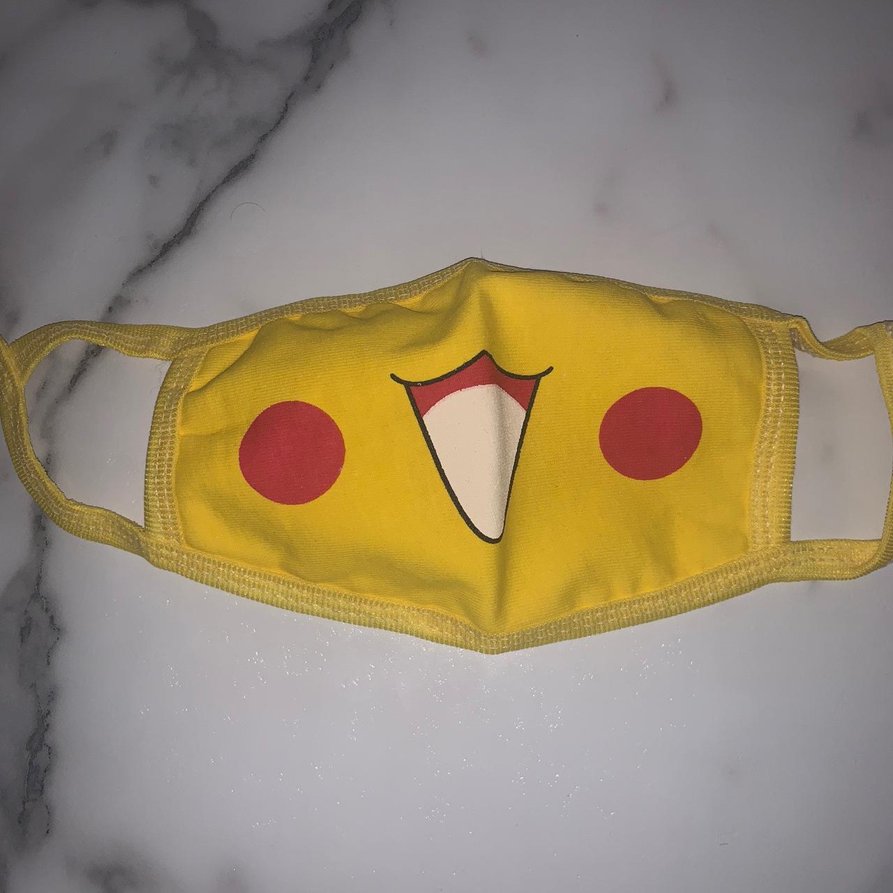 pikachu face mask primer foundation concealer... - Depop
